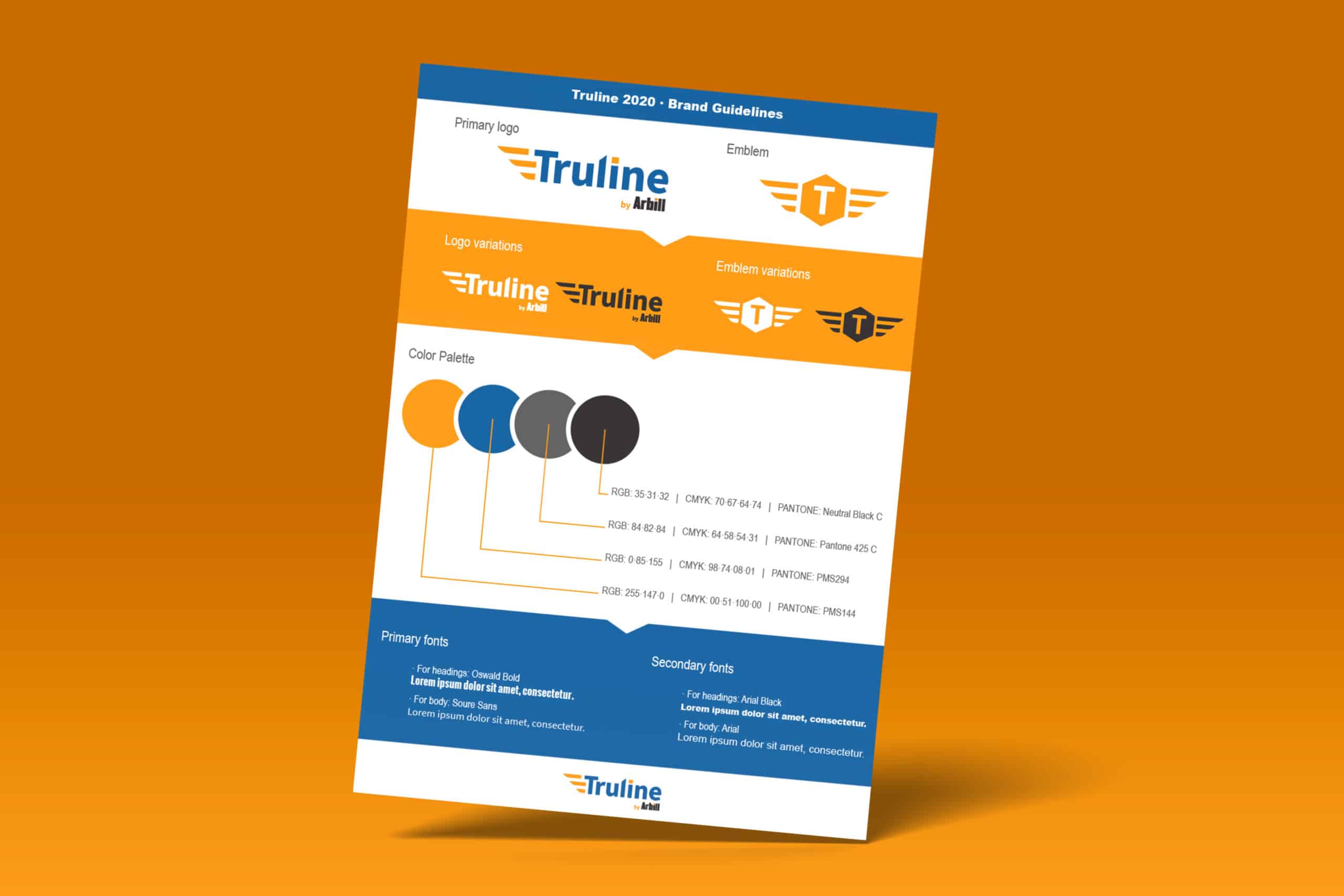 Truline Brand Guide - Gosling Design Studio